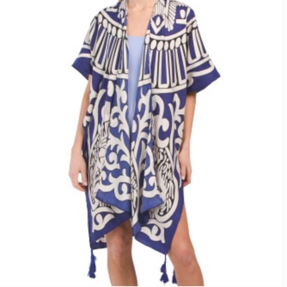 La Moda | Swim | La Moda Luxury Resort Wear Kimono Beach Coverup Nwt ...
